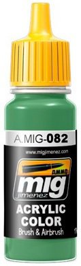 AMMO of Mig Jimenez A.MIG 082 US APC Interior Green