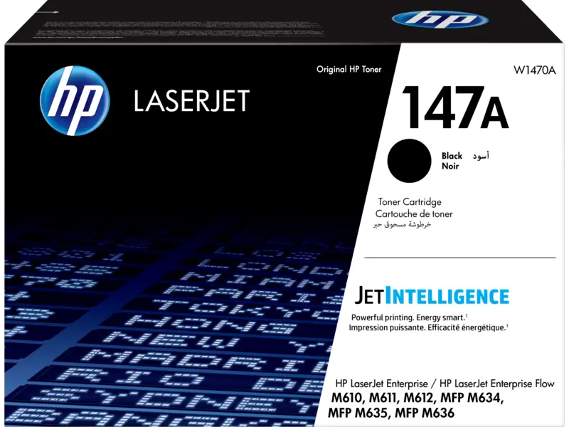 HP Toner 147A W1470A crni