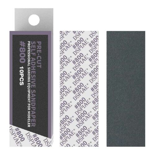 DSPIAE 56322 MSP-800 #800 Pre-Cut Self Adhesive Sandpaper