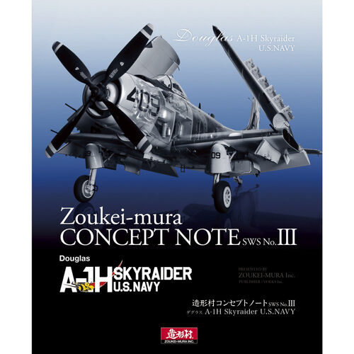 Zoukei Mura SWS03-B01 Douglas A-1 H Skyraider (US Navy) - Concept Note No. 3