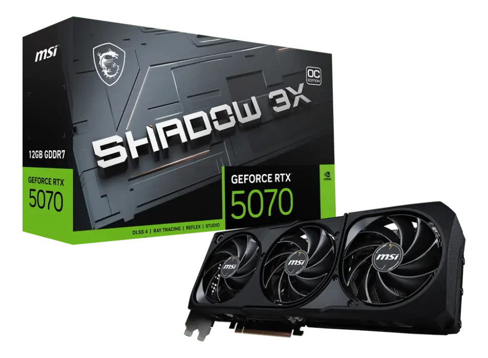 MSI Grafička kartica GeForce RTX 5070, 12GB, GDDR7