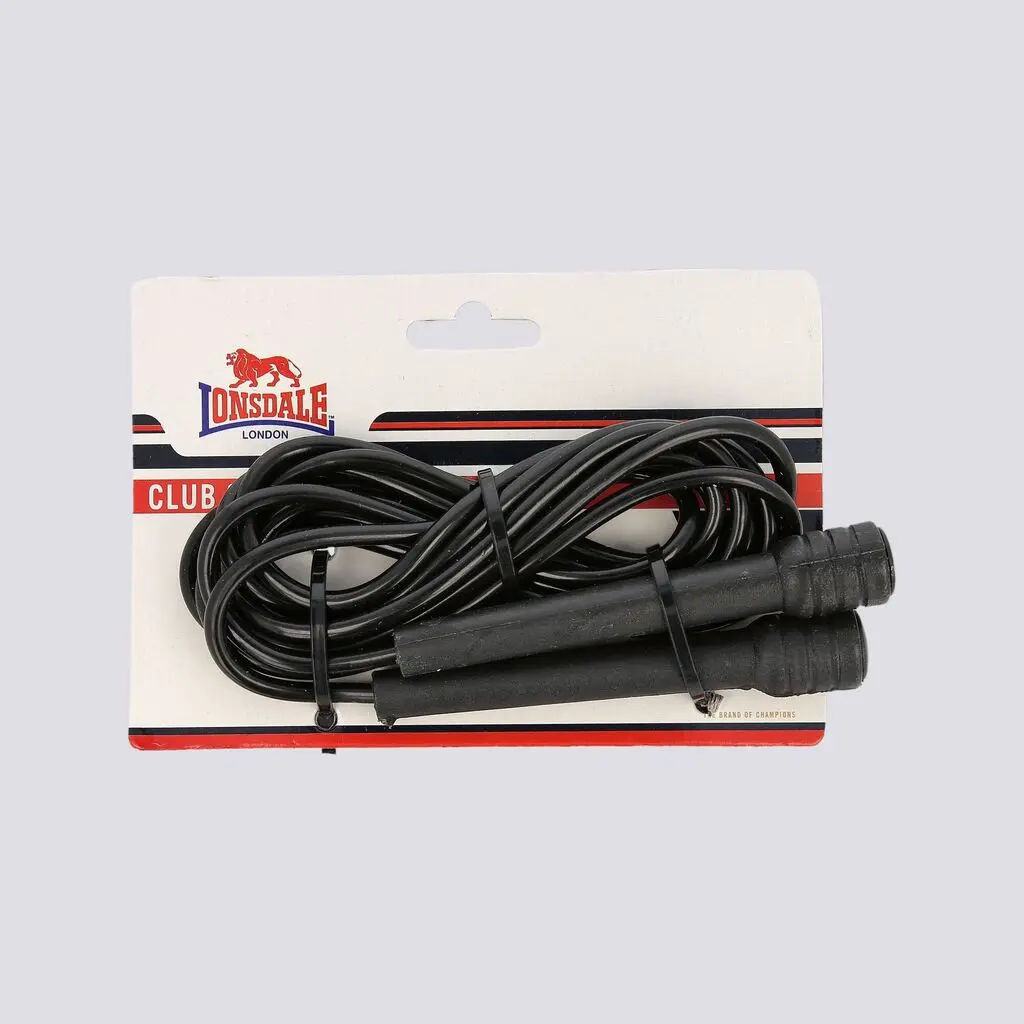 Lonsdale Vijača lnsd club skipping rope 00, Crni
