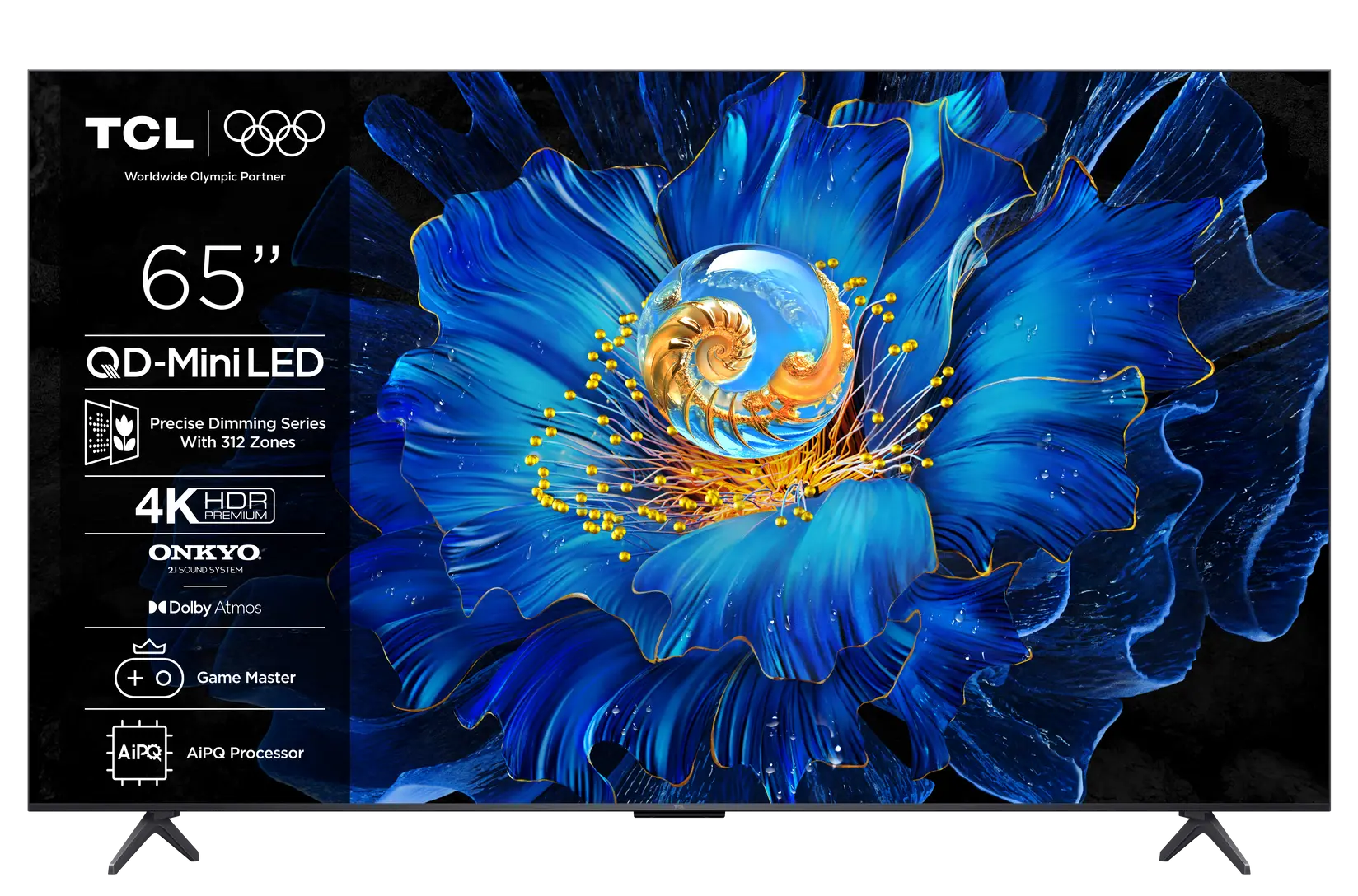 TCL Televizor 65C6KS 65", MiniLED, 4K, 60Hz, Google TV, Crni