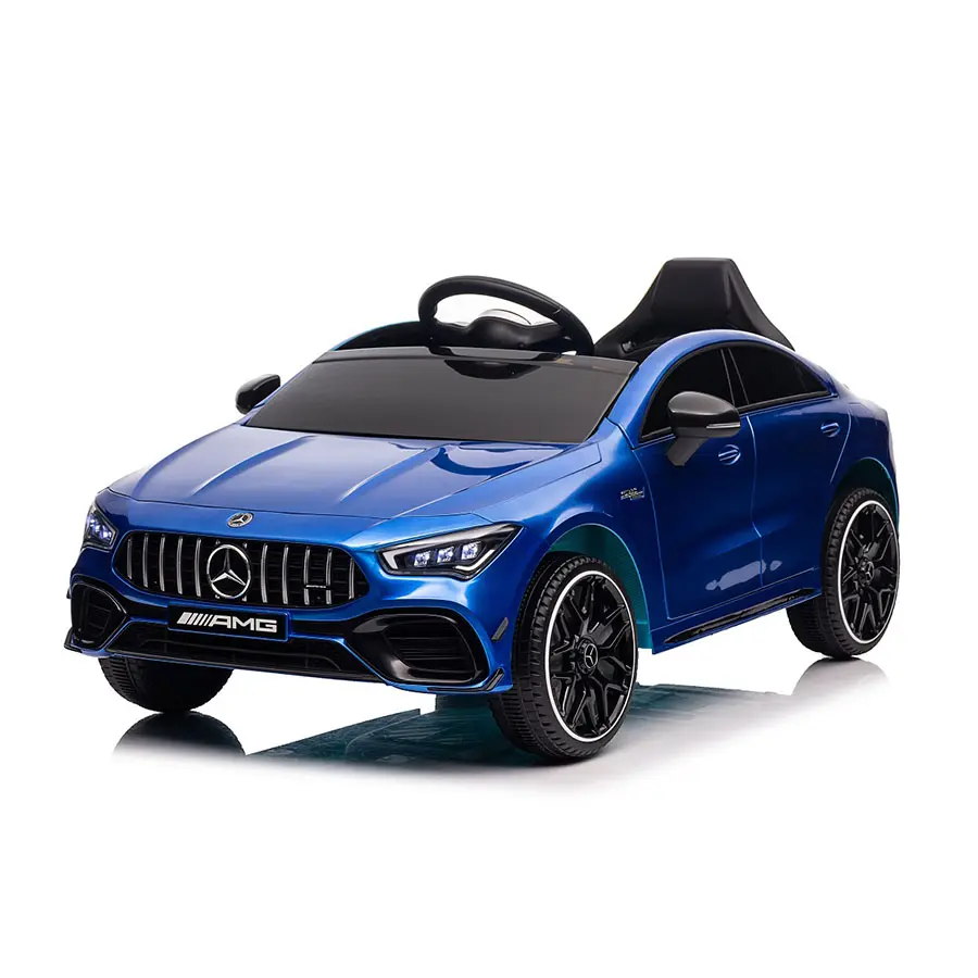 Eurobajk Automobil na akumulator za decu Mercedes CLA 45 AMG, Plavi