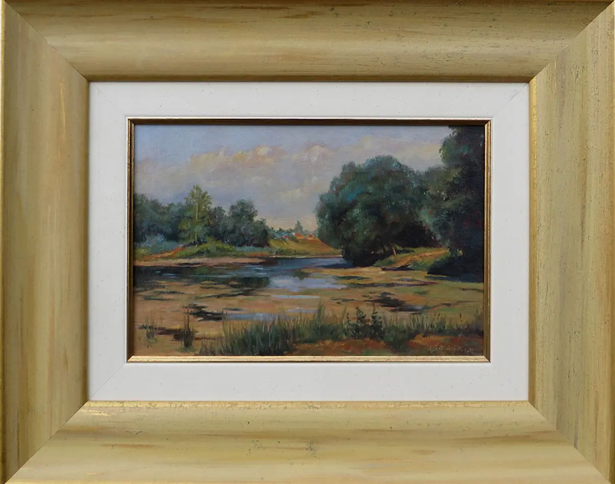 Močvara, Ulje na platnu, 20 x 30 cm