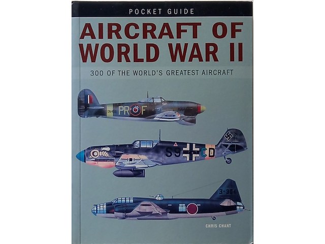 AIRCRAFT OF WORLD WAR II  -  POCKET GUIDE Džepna knjiga