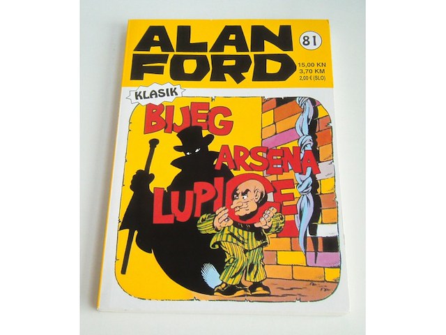 Alan Ford KLASIK 81 - Bijeg Arsena Lupige