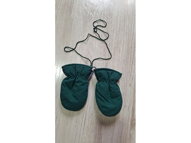 ZELENE RUKAVICE ZA BEBE DO 1 GODINE
