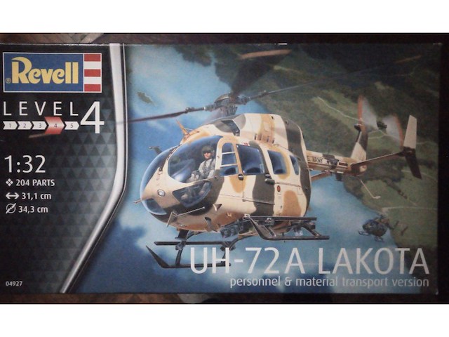 maketa helikopter Uh-72a Lakota 1/32