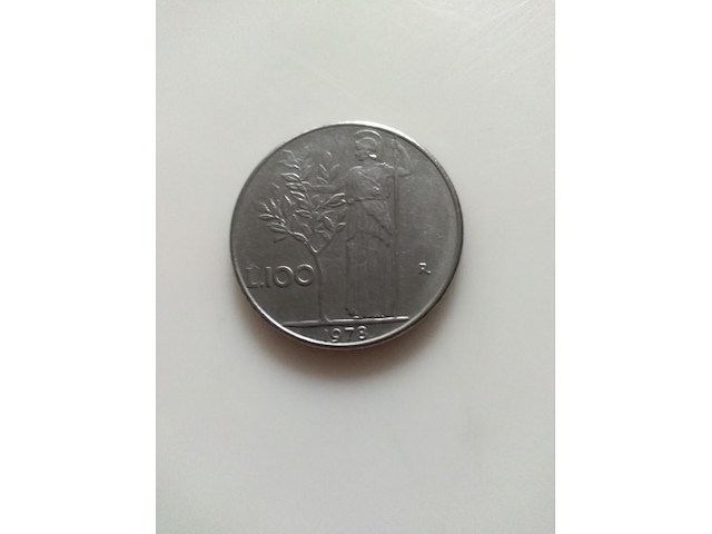 100 lira Italija,  1978.