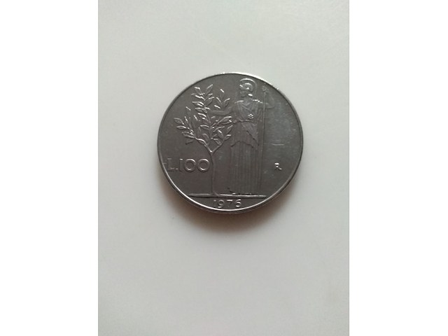 100 lira Italija,  1976.