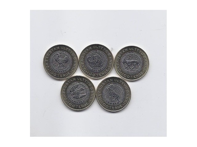 KAZAKHSTAN 2025 UNC set kovanica zivotinje