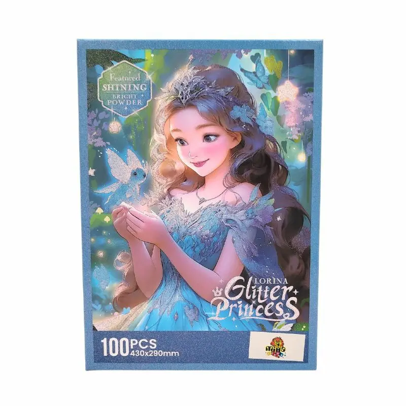 Puzzle Glitter Princess Lorina 88898, 100 komada