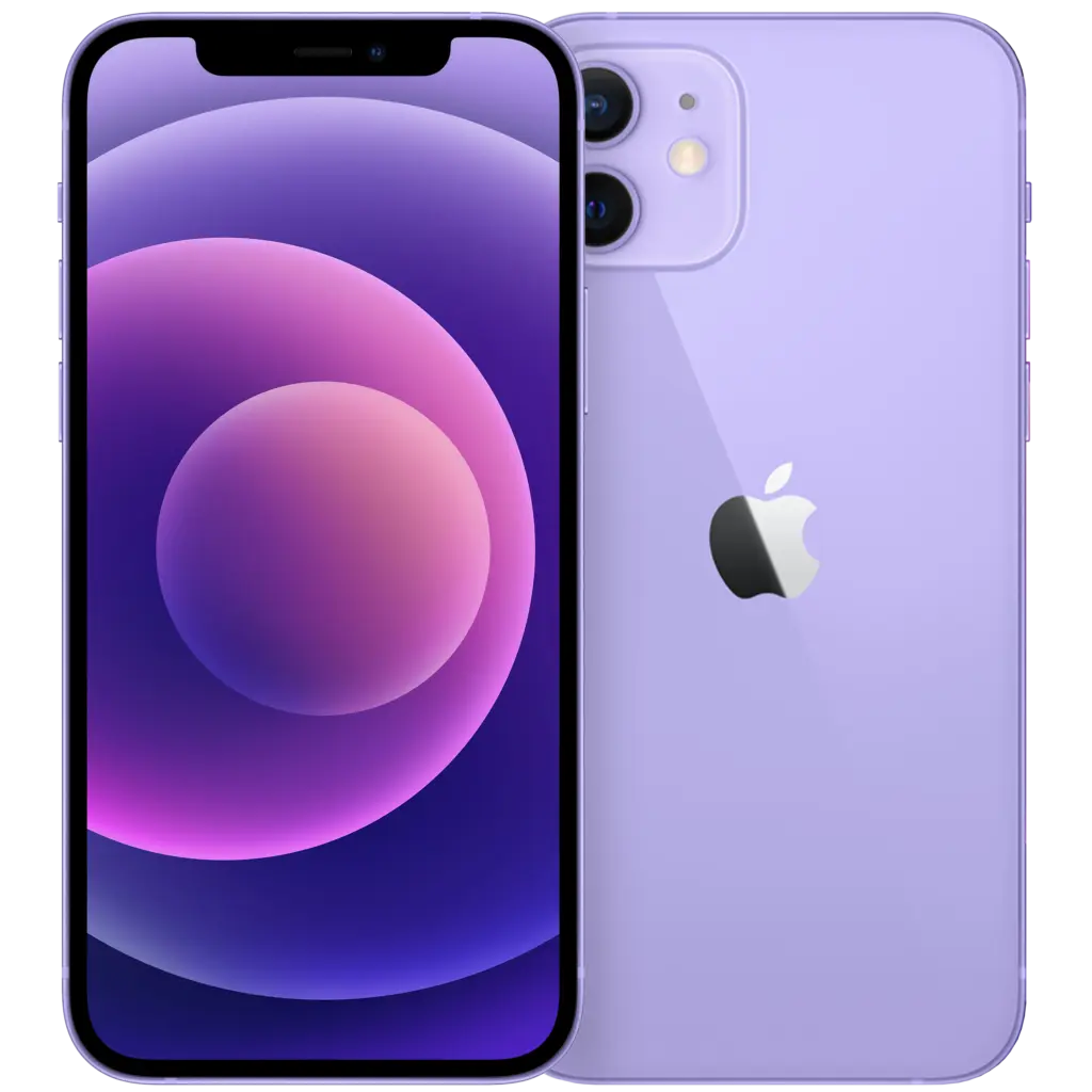 Apple Refabrikovani mobilni telefon iPhone 12, 4/64GB, Ljubičasti