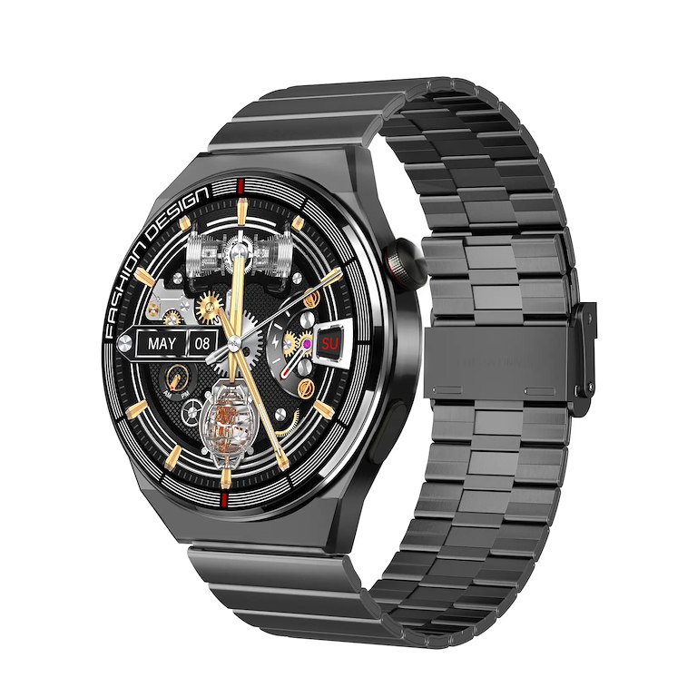 Pametni sat H4 Pro Max Black, AMOLED