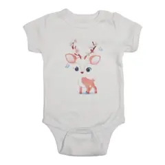 Bodić za bebe kratak rukav, vel. 74 bela