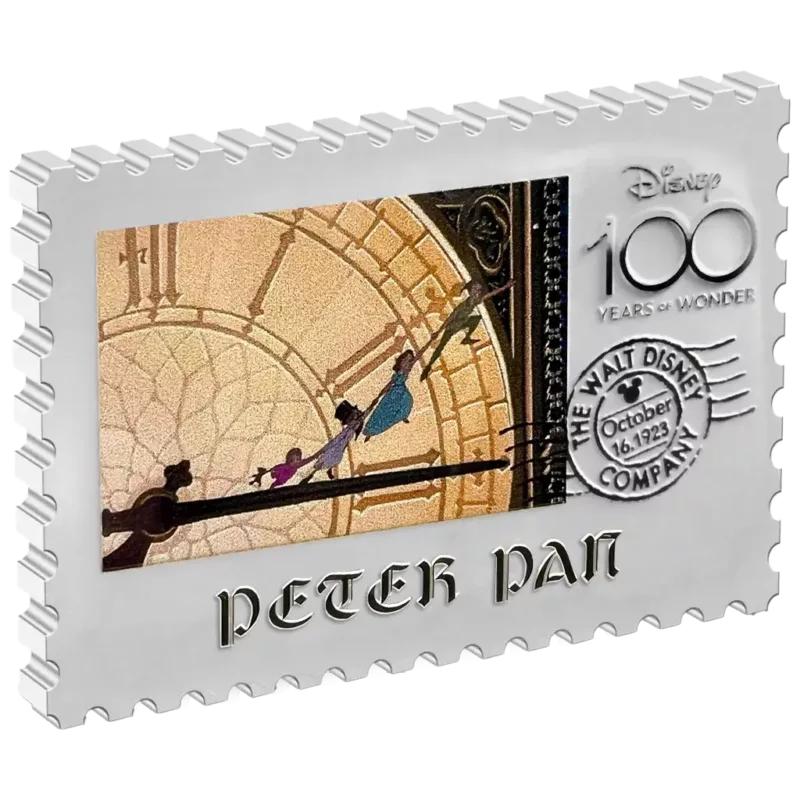 Srebrni novcic Disney 100 Peter Pan 1 oz