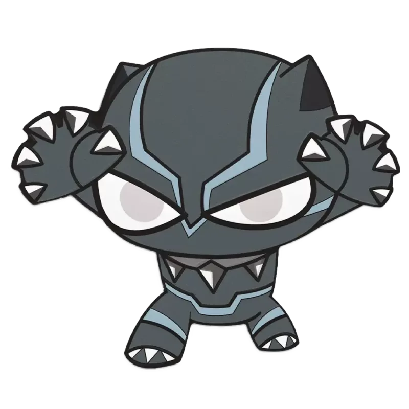 Srebrni novčić Black Panther | Marvel Mini Heroes 1 oz Proof