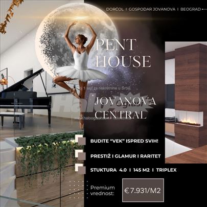 Unikatan triplex na Dorćolu | 145m² | 0% provizije