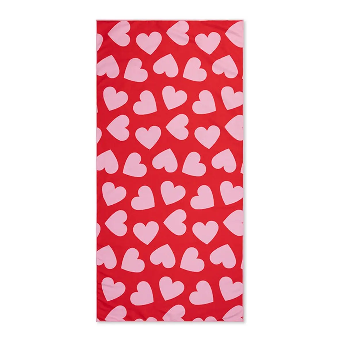 Swim Essentials Peškir za plažu za devojčice, 135x65cm, Roze-crveni