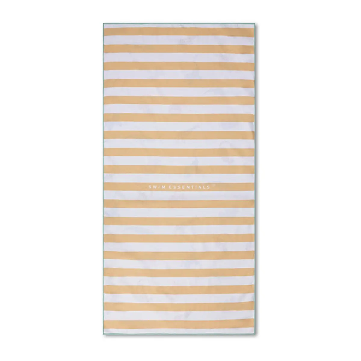 Swim Essentials Peškir za plažu za decu, 135x65cm, Narandžasto-beli