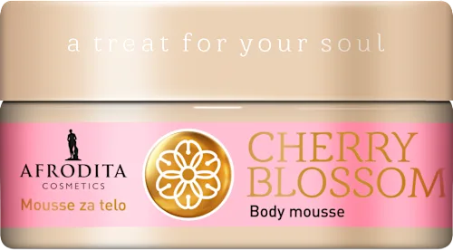 AFRODITA
BODY HUGS CHERRY BLOSSOM mousse za telo, 200 ml