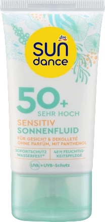 SUNDANCE
SENSITIV fluid za zaštitu od sunca kože lica i dekoltea, SPF 50+, 50 ml
