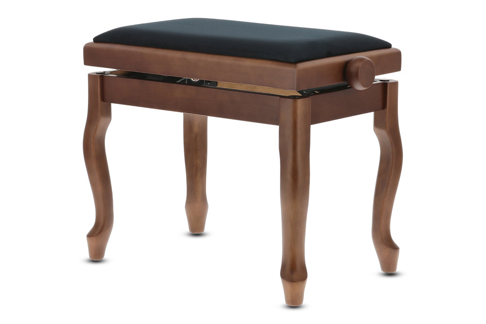 Gewa 130370 stolica za klavir DeLuxe Walnut Matt / Black