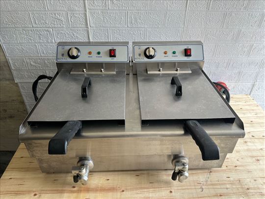 Profesionalna dupla friteza 2x16 litara