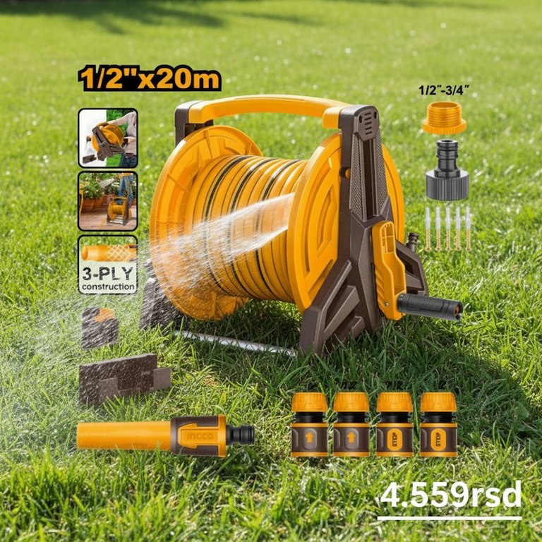 Ingco Motalica sa crevom 20m HHR20124