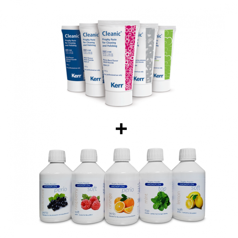KERR CLEANIC PASTA + MONOFLOW PUDER