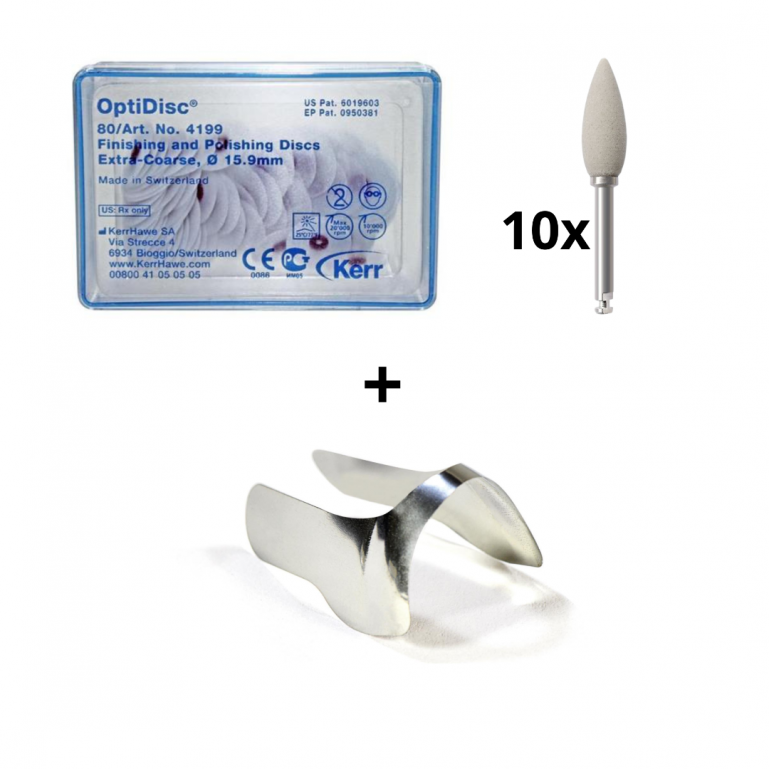 OPTIDISC + UNICA ANTERIOR MATRICE + 10X GUMICA ZA POLIRANJE
