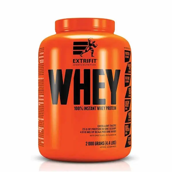 Extrifit 100% Whey Protein, Čokolada i vanila, 2000g
