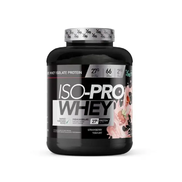 Basic Supplements Whey Protein Iso-Pro, Jagoda jogurt, 2kg