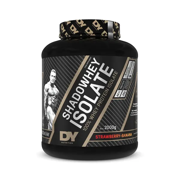DY Nutrition Whey Protein Shadowhey Isolate, Jagoda-banana, 2 kg