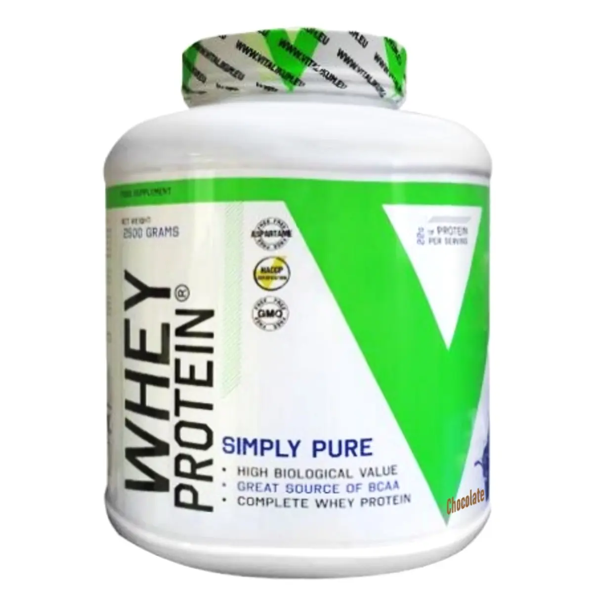 Vitalikum Whey Protein, Čokolada, 2.5kg