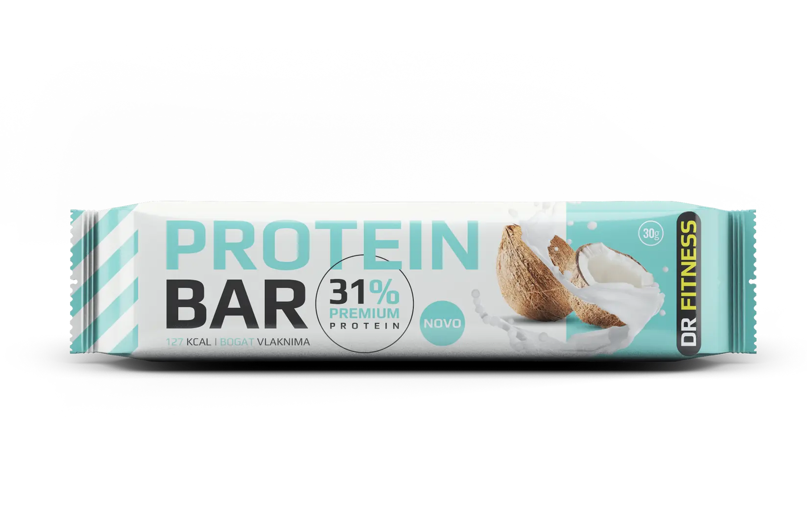 DRFITNESS Proteinska čokoladica, Kokos 30g