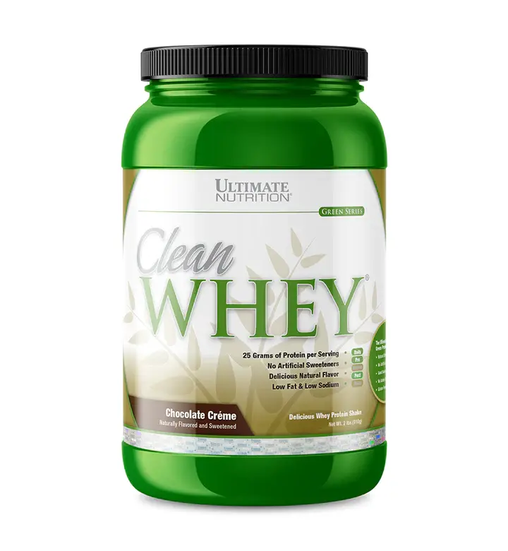 Ultimate Nutrition Whey Protein, Čokolada, 910g