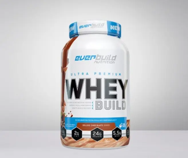 Everbuild Nutrition Whey Protein Build, Čokolada, 908g