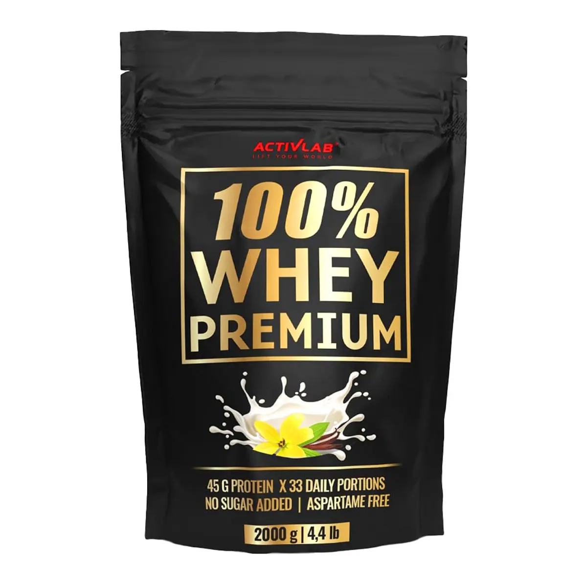 ACTIVLAB Whey Protein 100% Premium, Vanila, 2kg