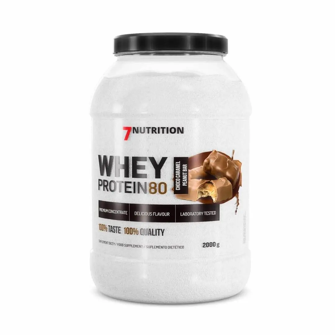7 nutrition Whey Protein 80%, Čokolada, 2 kg