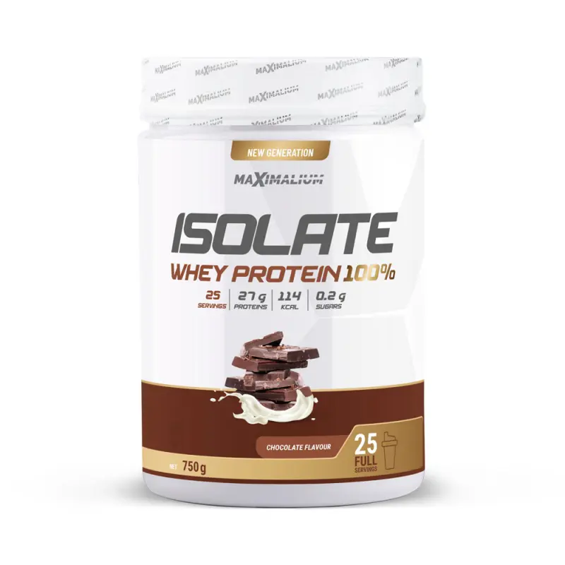 Maximalium Whey Protein Isolat, Čokolada, 750g