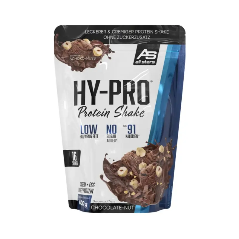 ALL STARS Hy-Pro Protein shake, Čokolada i lešnik, 400g