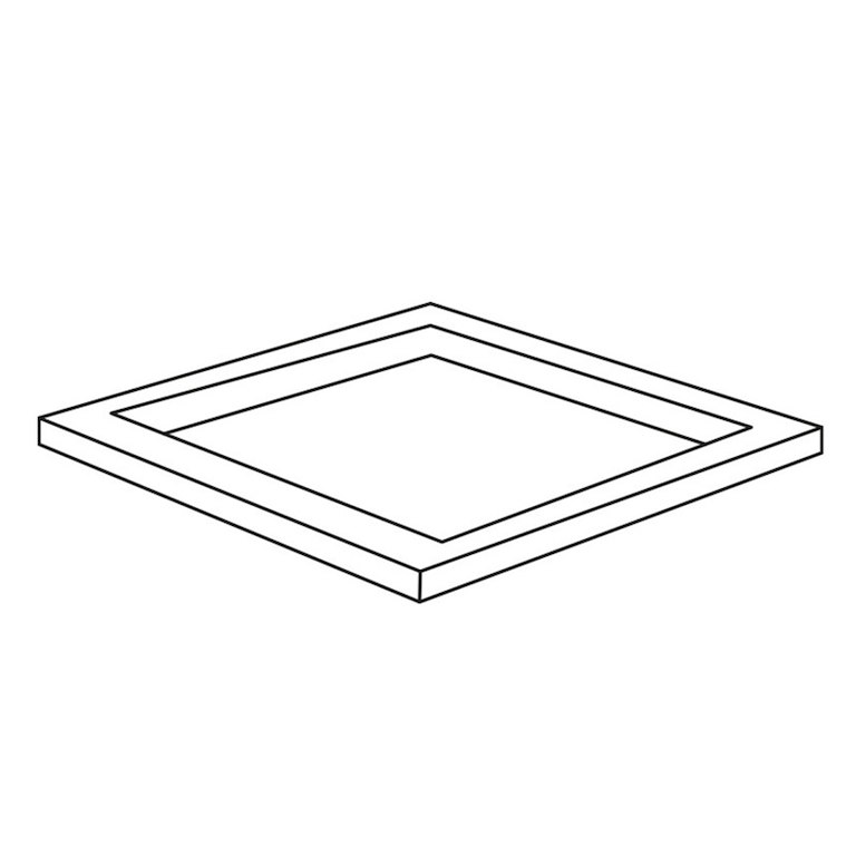 Tus kada 100×80 RAMONDA 100 ugradna tus kada plitka liveni mermer