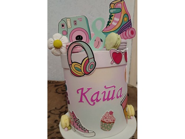 Good vibes, torta od kartona