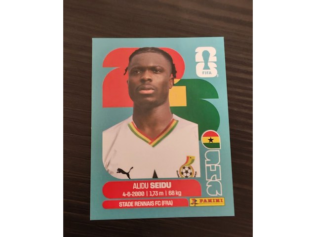 Panini FIFA 2026 USA GHA 05