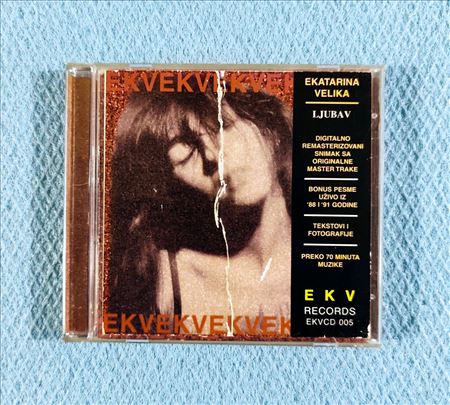Ekatarina Velika (EKV)-Ljubav-Cd