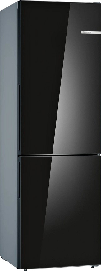 BOSCH FRIŽIDER KGV36VBEAS KOMBINOVANI SERIJA 4 308 LITARA 186 X 60 CM CRNA