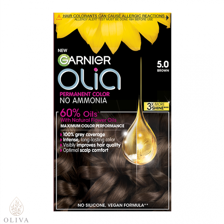 GARNIER OLIA 5.0 BOJA ZA KOSU SMEĐA