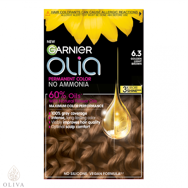 GARNIER OLIA 6.3 BOJA ZA KOSU ZLATNO SVETLO SMEĐA